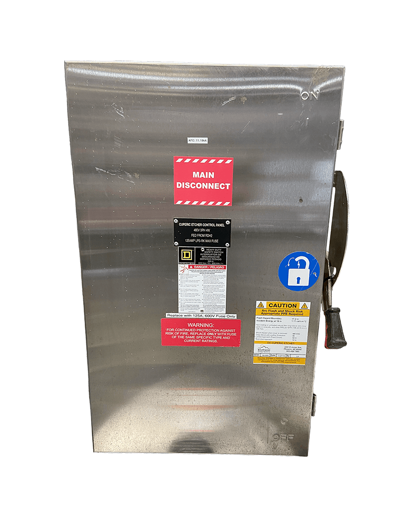 CUPERIC ETCHER CONTROL PANEL - Americhem